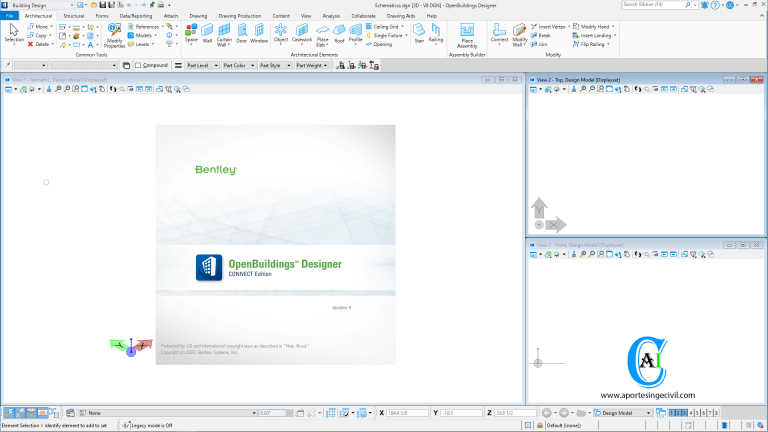 OpenBuildings Designer CONNECT Edition 10.09.01.038