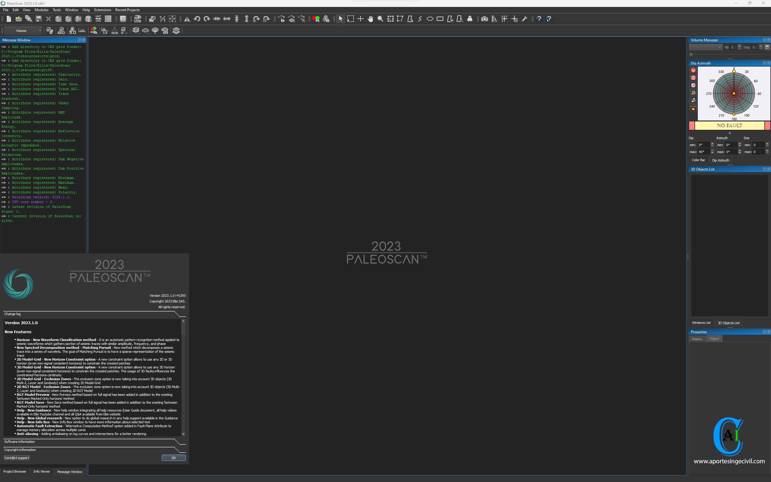 PaleoScan 2023.1.0.r41595