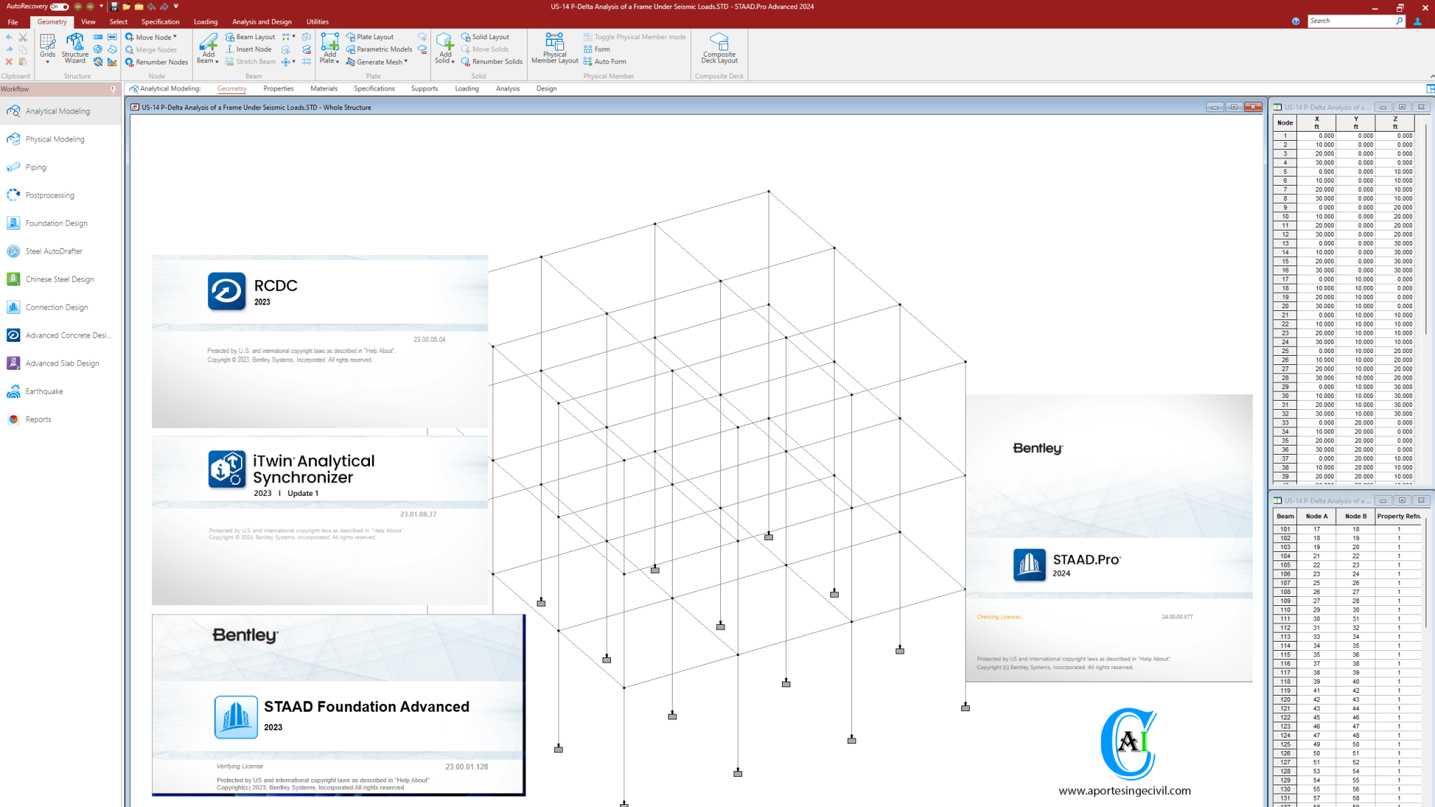 Bentley STAAD.Pro 2024 v24.00.00.577
