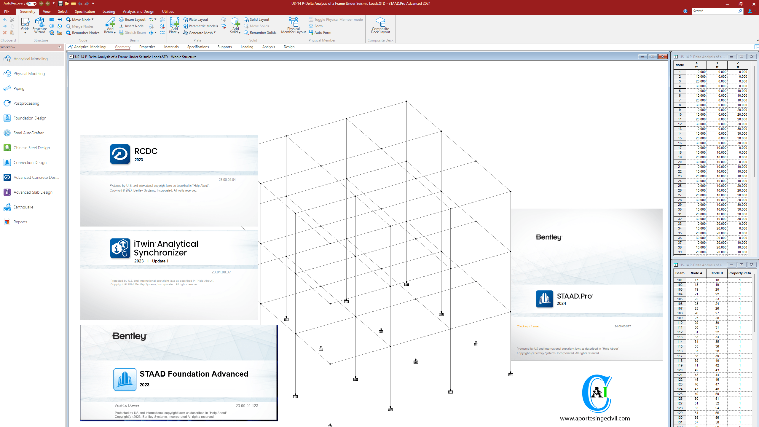 Bentley STAAD.Pro 2024 v24.00.00.577
